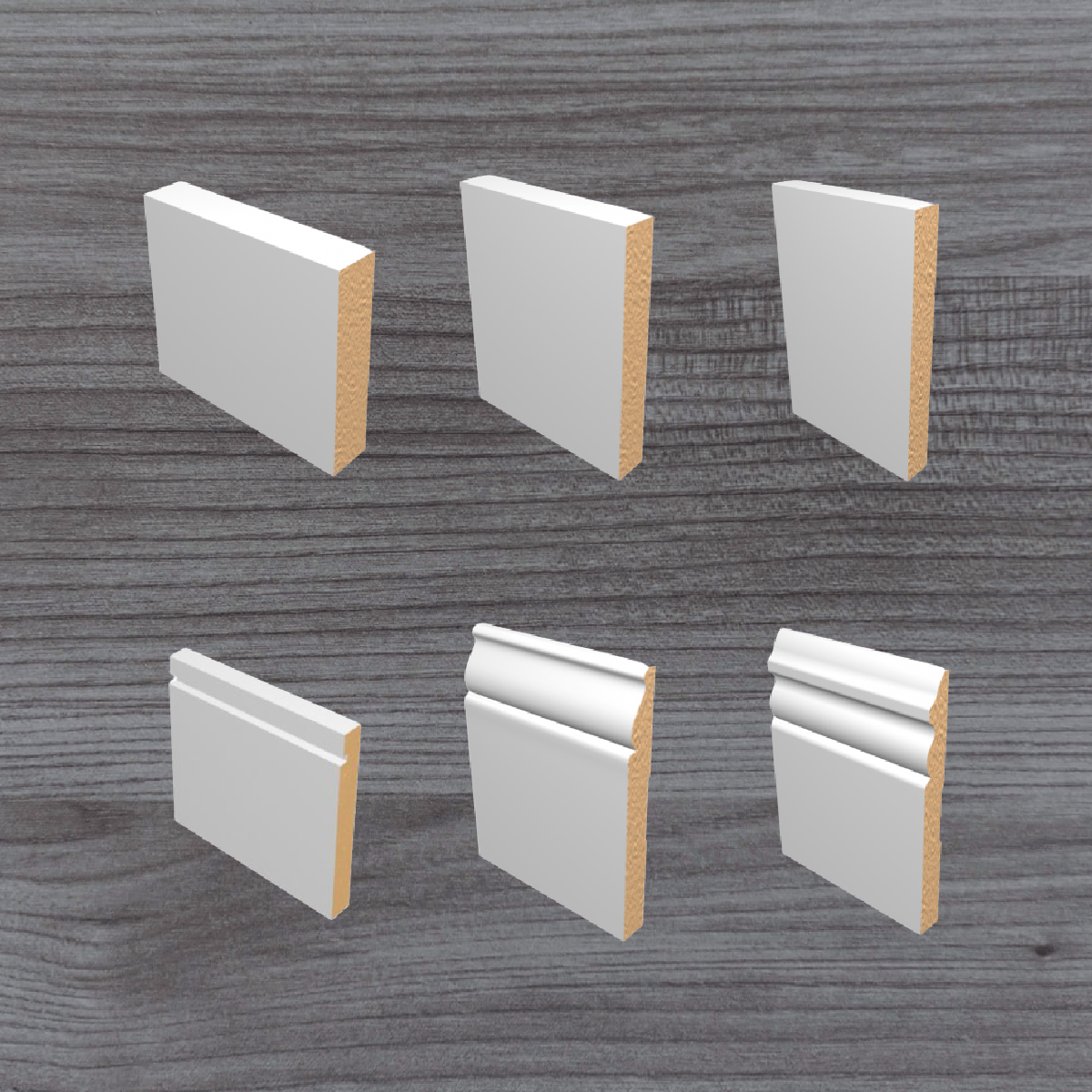 IN STOCK | Wood Baseboard | Primed Pine Baseboard Moulding | FJP MD ...